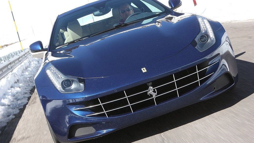 Ferrari Launches Winter Driving School