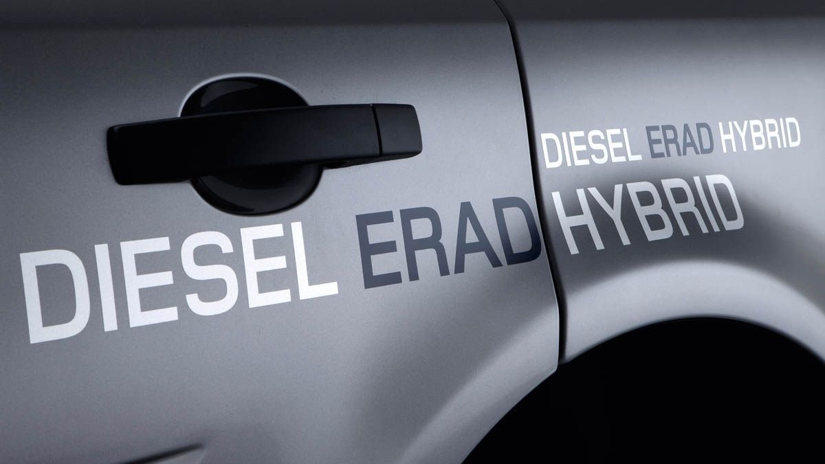 Land Rover presents ERAD diesel-hybrid prototypes