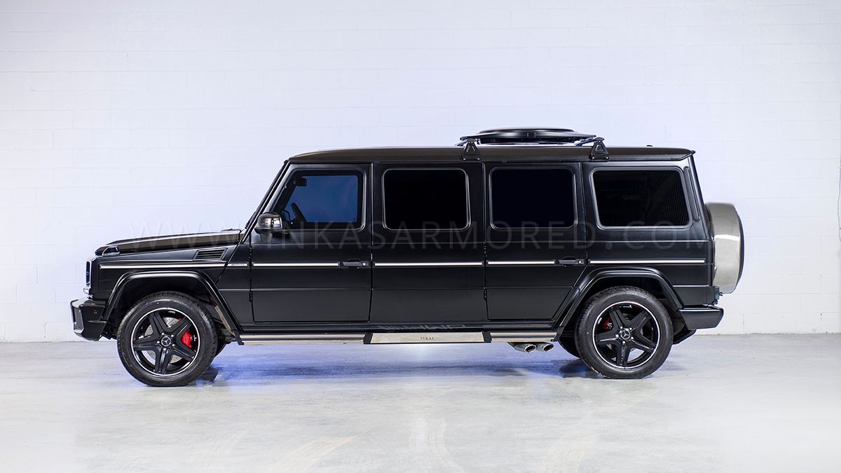 INKAS Armored G63 AMG Is A Tribute To Dictatorial Excess: Gallery