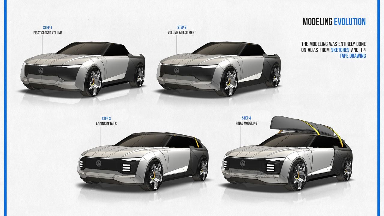 Former VW interns craft futuristic ute as design exercise for Aussie market