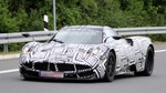 2016 Pagani Huayra R Prototype Spied With Massive Rear Wing: Video