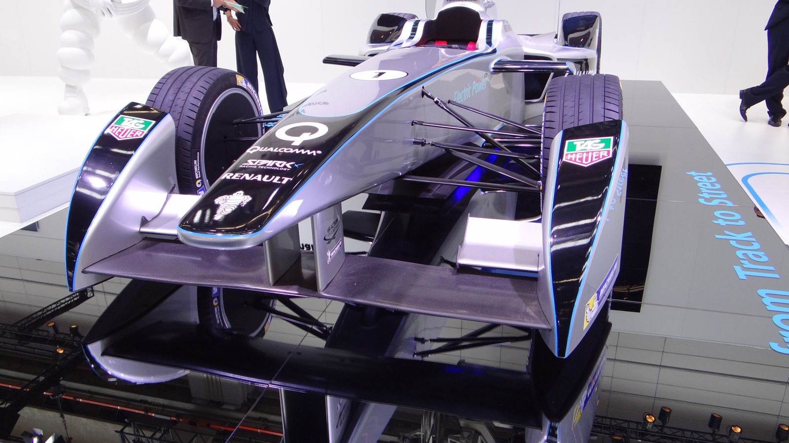 2014 Spark-Renault SRT_01E Formula E Electric Racer At Frankfurt