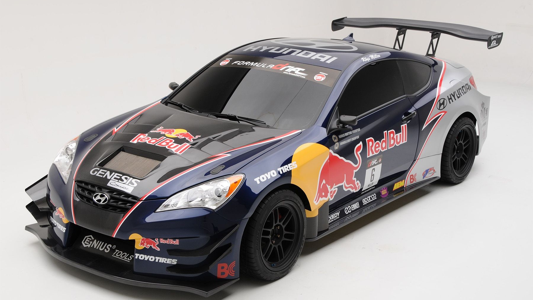 Hyundai Announces Rhys Millen Racing Red Bull Formula Drift Team