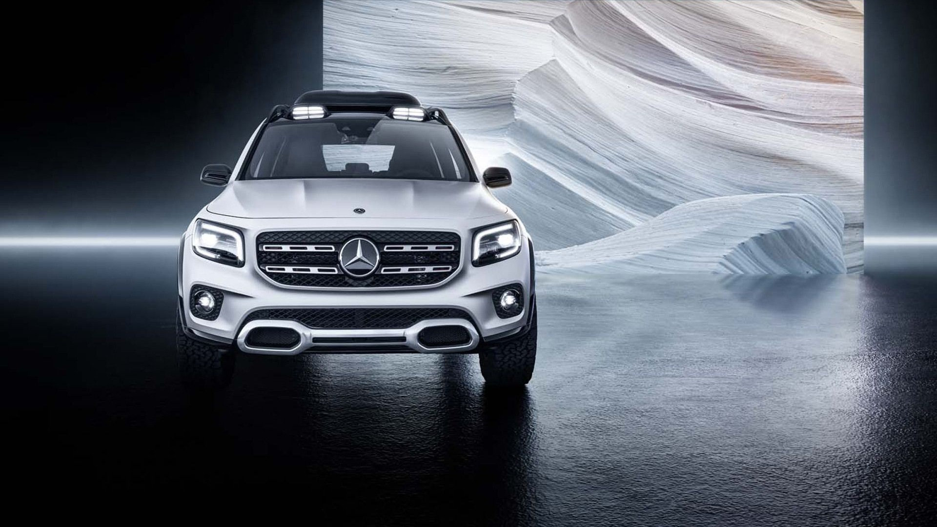GLB concept previews a more rugged Mercedes compact SUV