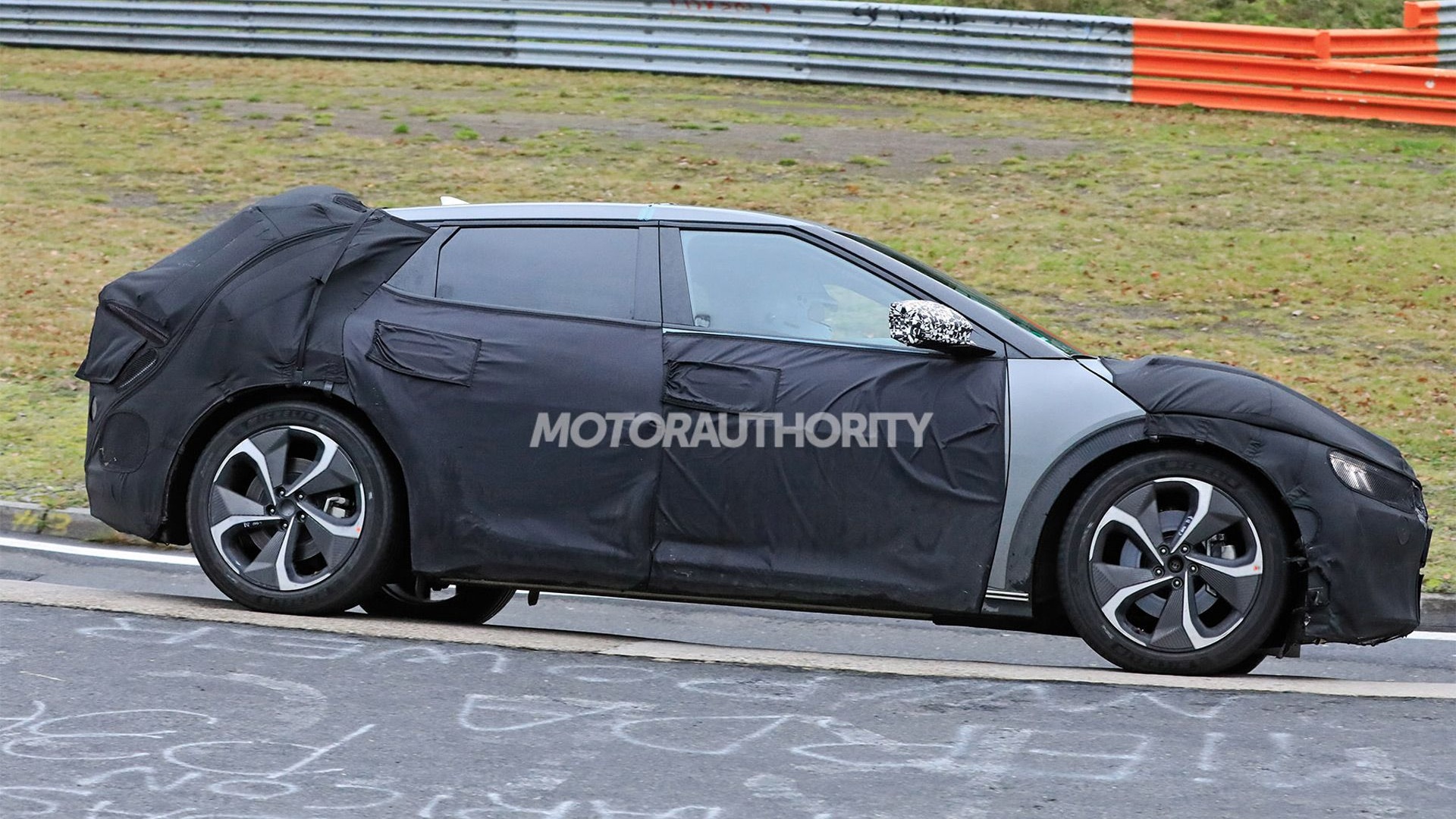 2022 Kia CV spy shots: Electric crossover SUV coming shortly