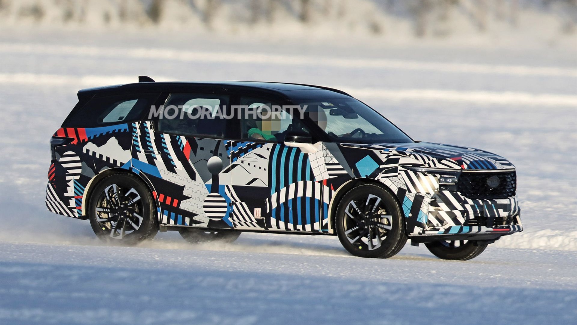 2024 Ford Edge for China spied