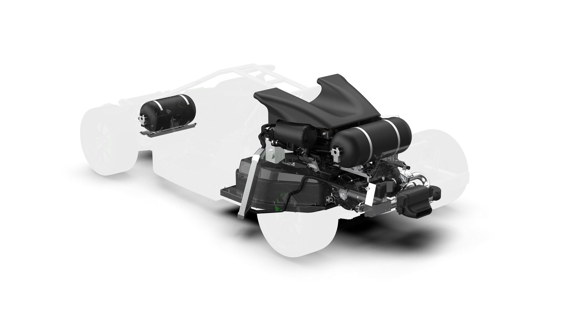 WAE reveals modular platform for hydrogen-electric supercars