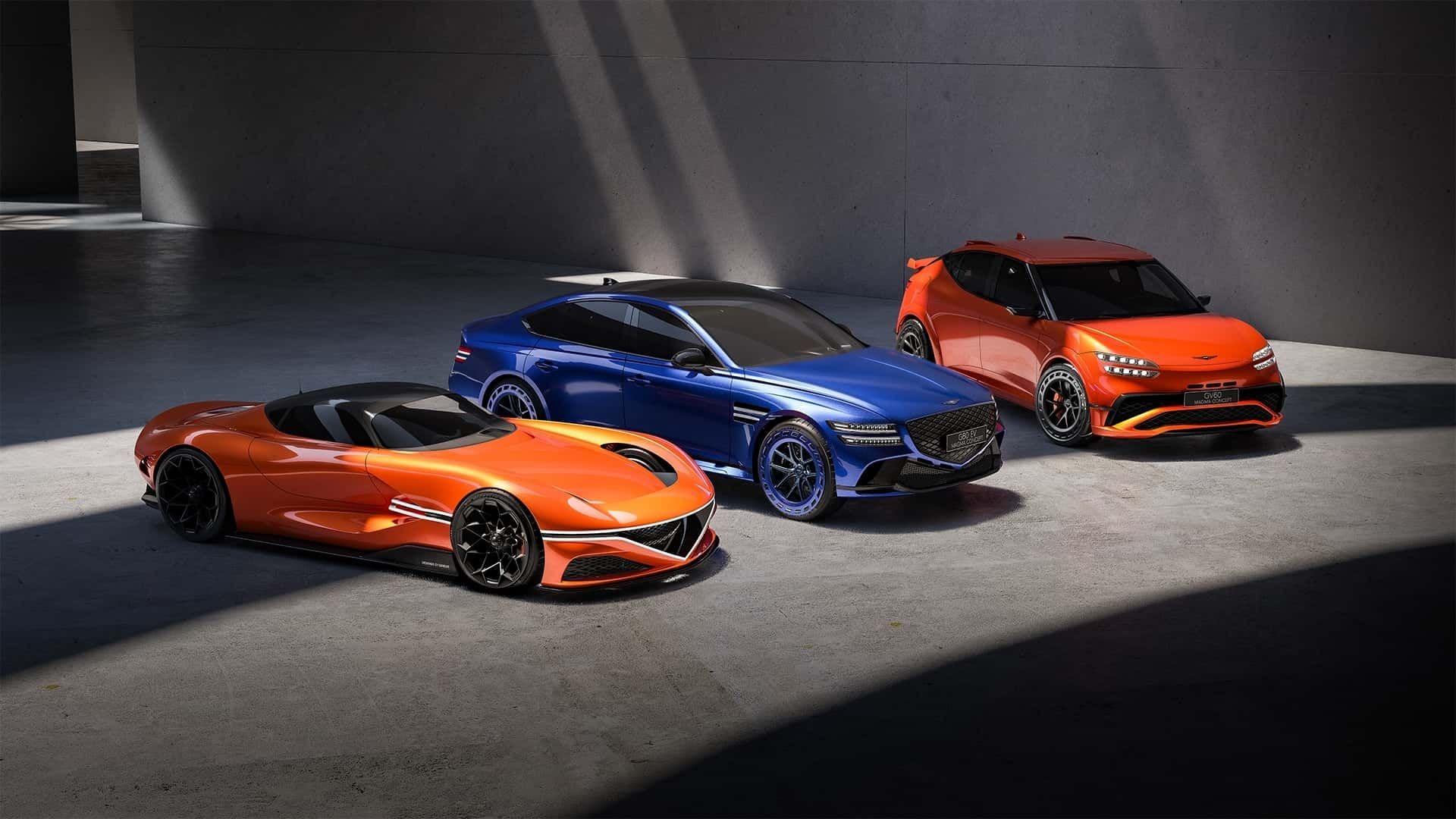 Genesis G80 Magma concept teases electric performance sedan