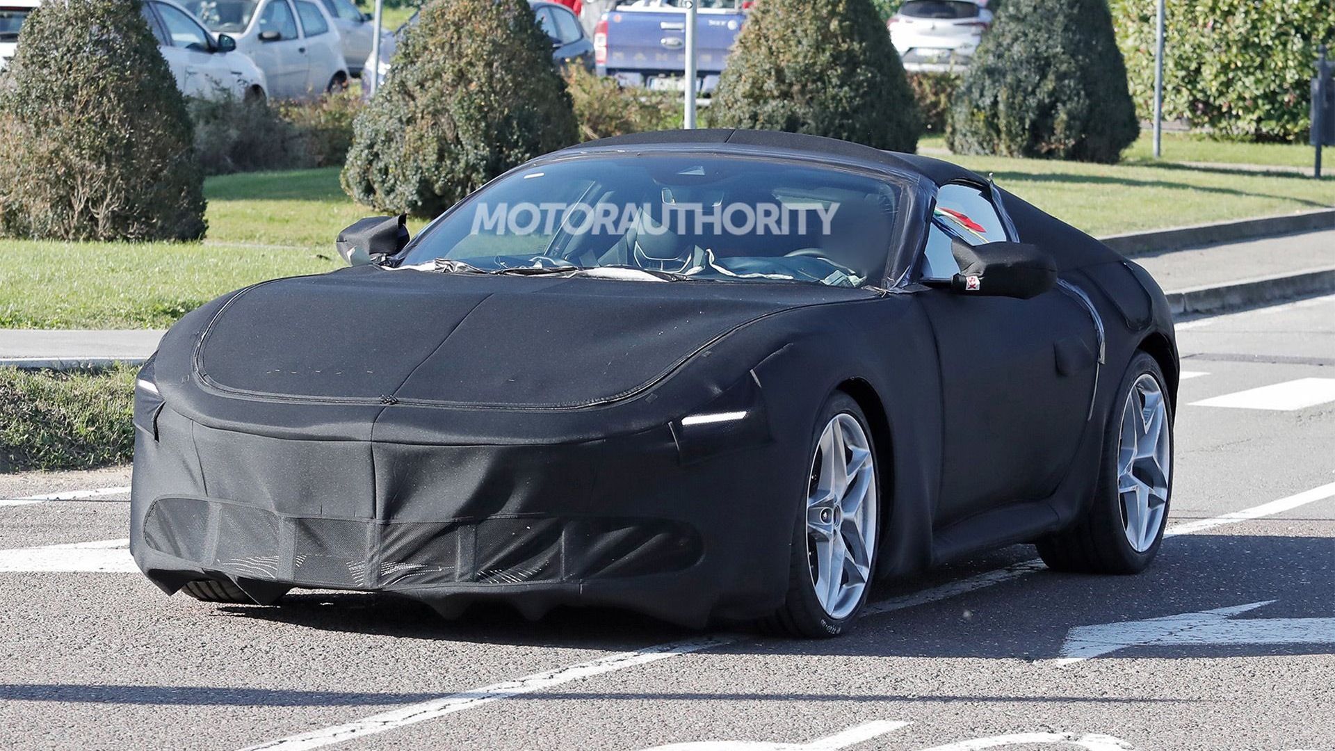 2026 Ferrari Roma successor spied for first time