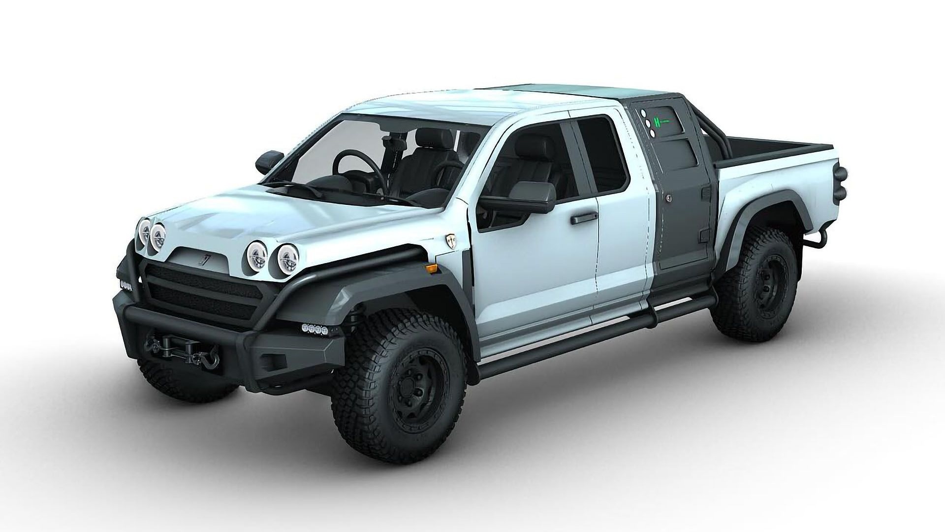 Glickenhaus working on hydrogen pickup with swappable tanks
