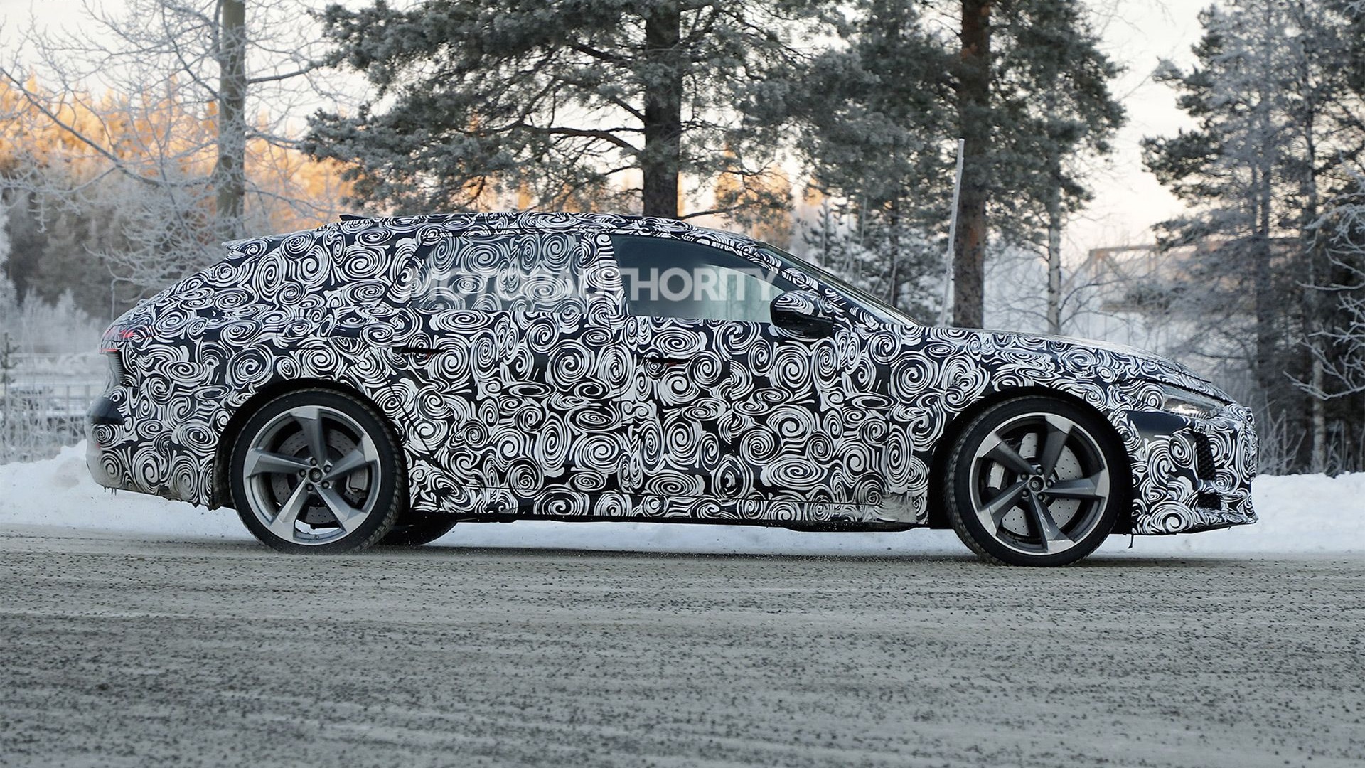 2026 Audi RS 7 Avant spied winter testing
