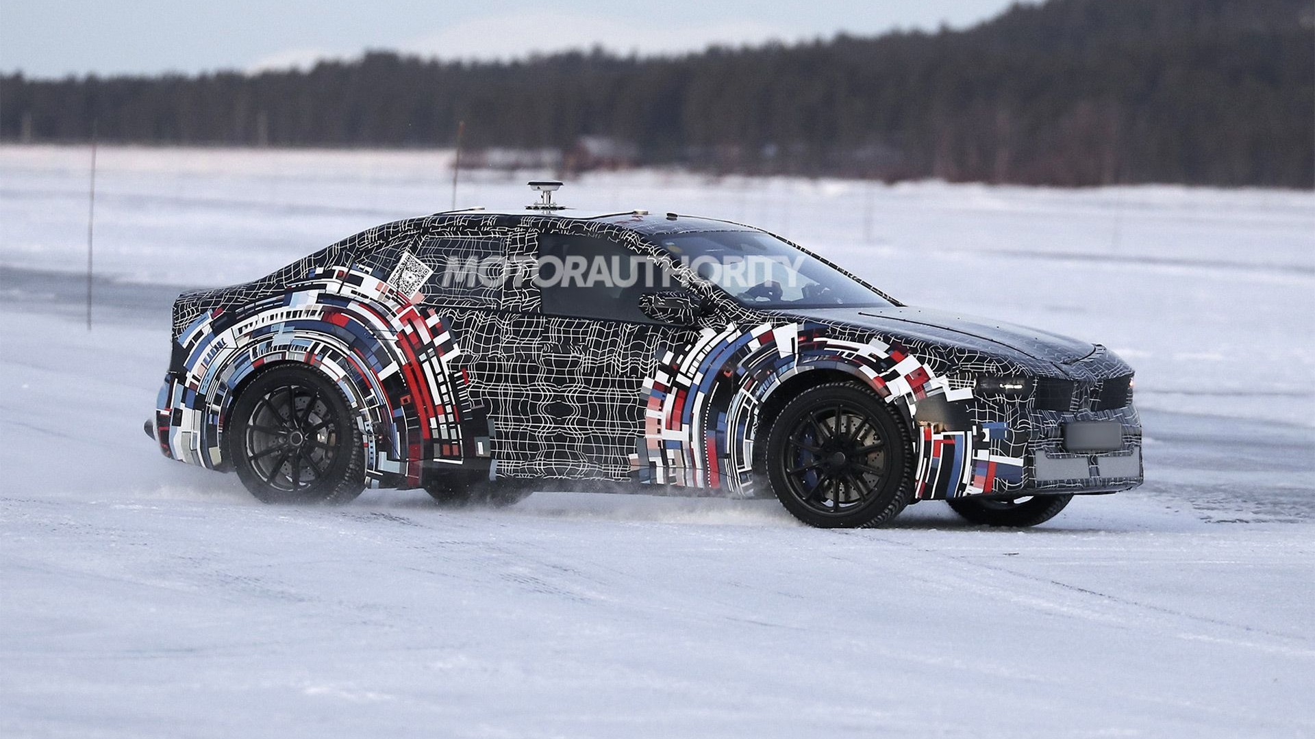 2028 BMW M3 EV with quad-motor powertrain caught on video