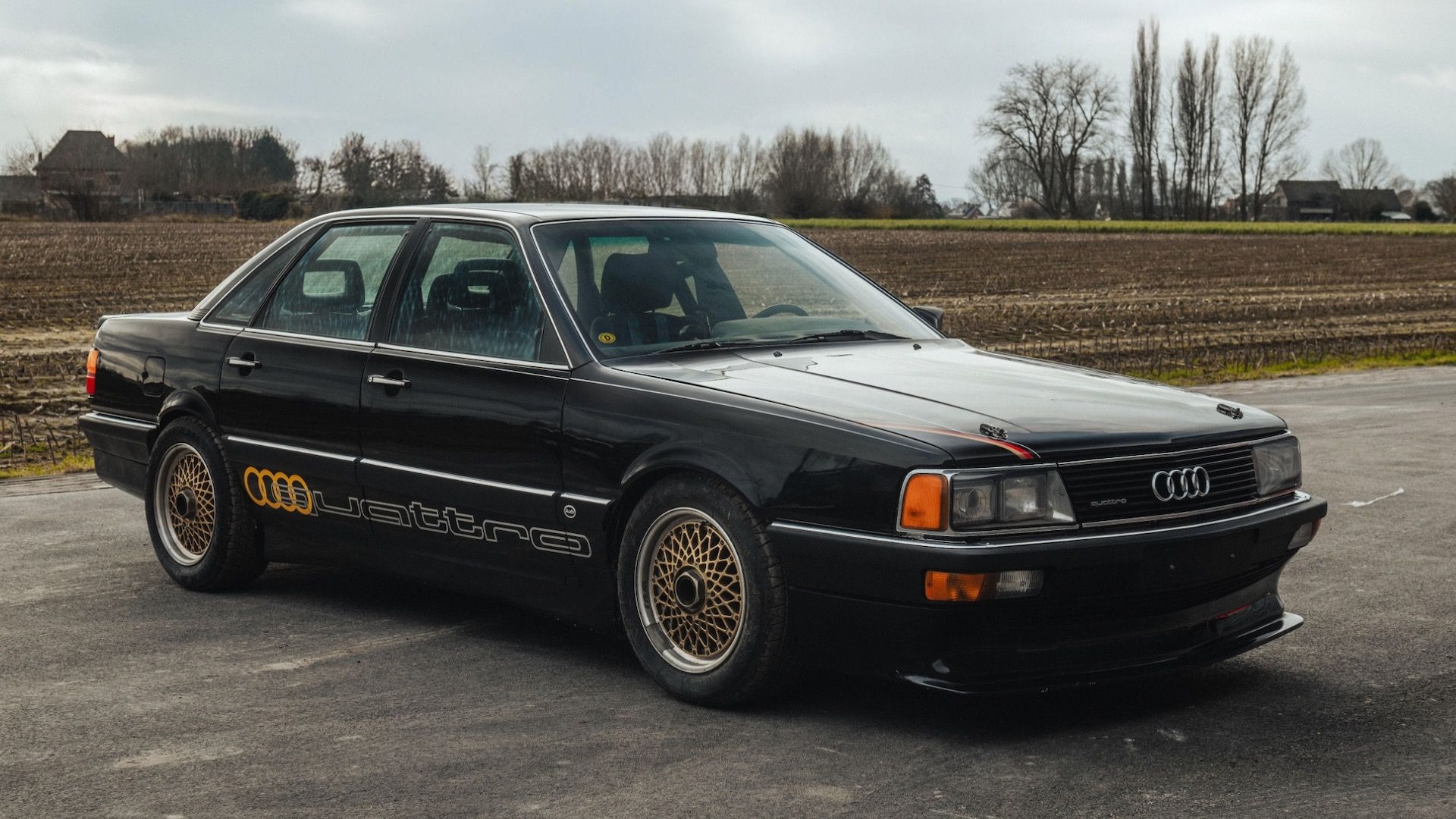 1986 Audi 5000 CS Quattro speed record prototype surfaces for sale