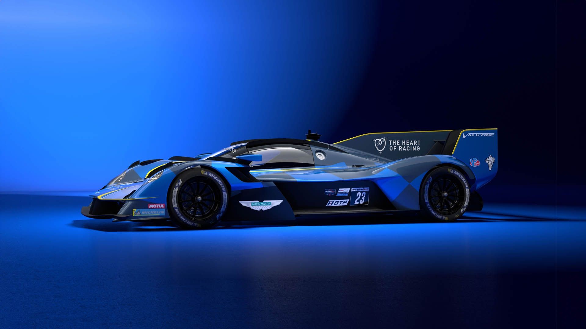 Aston Martin Valkyrie LMH race car's V-12 screams at 2025 WEC Prologue