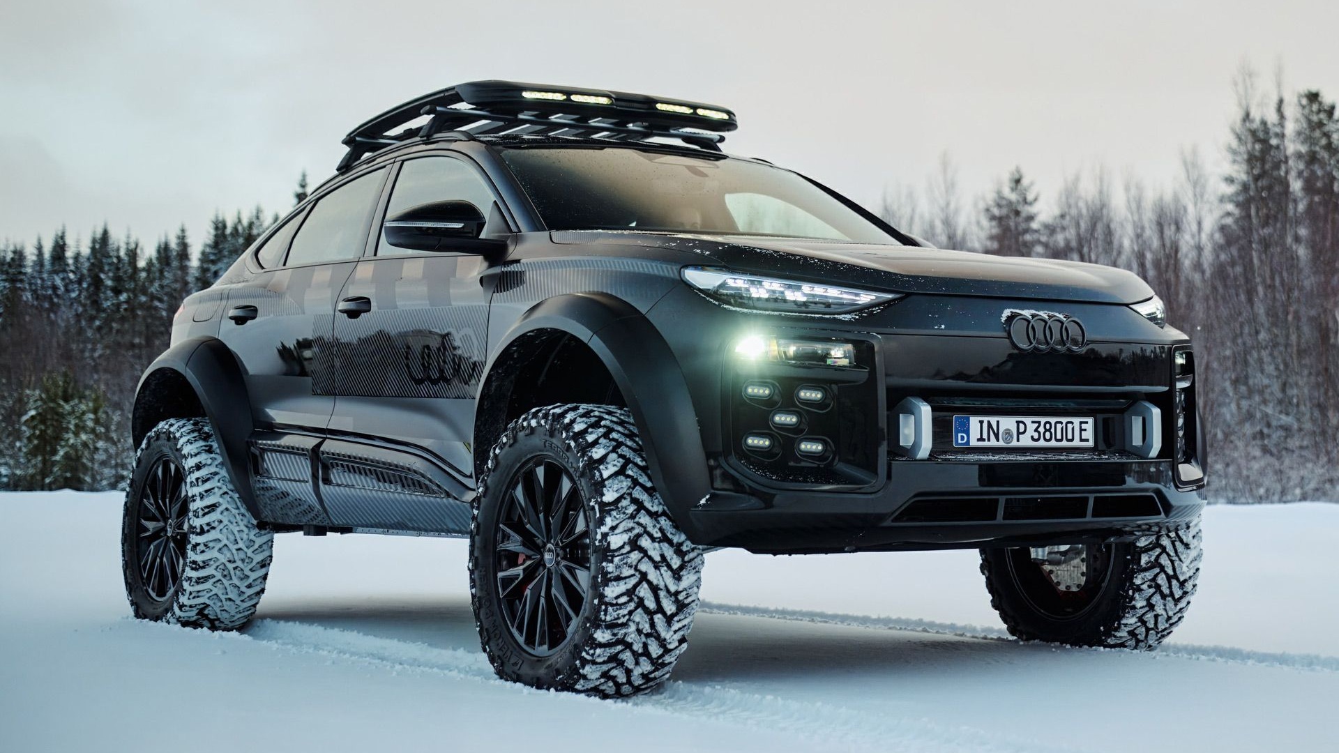 Audi Q6 E-Tron Offroad concept teases a wild rugged EV