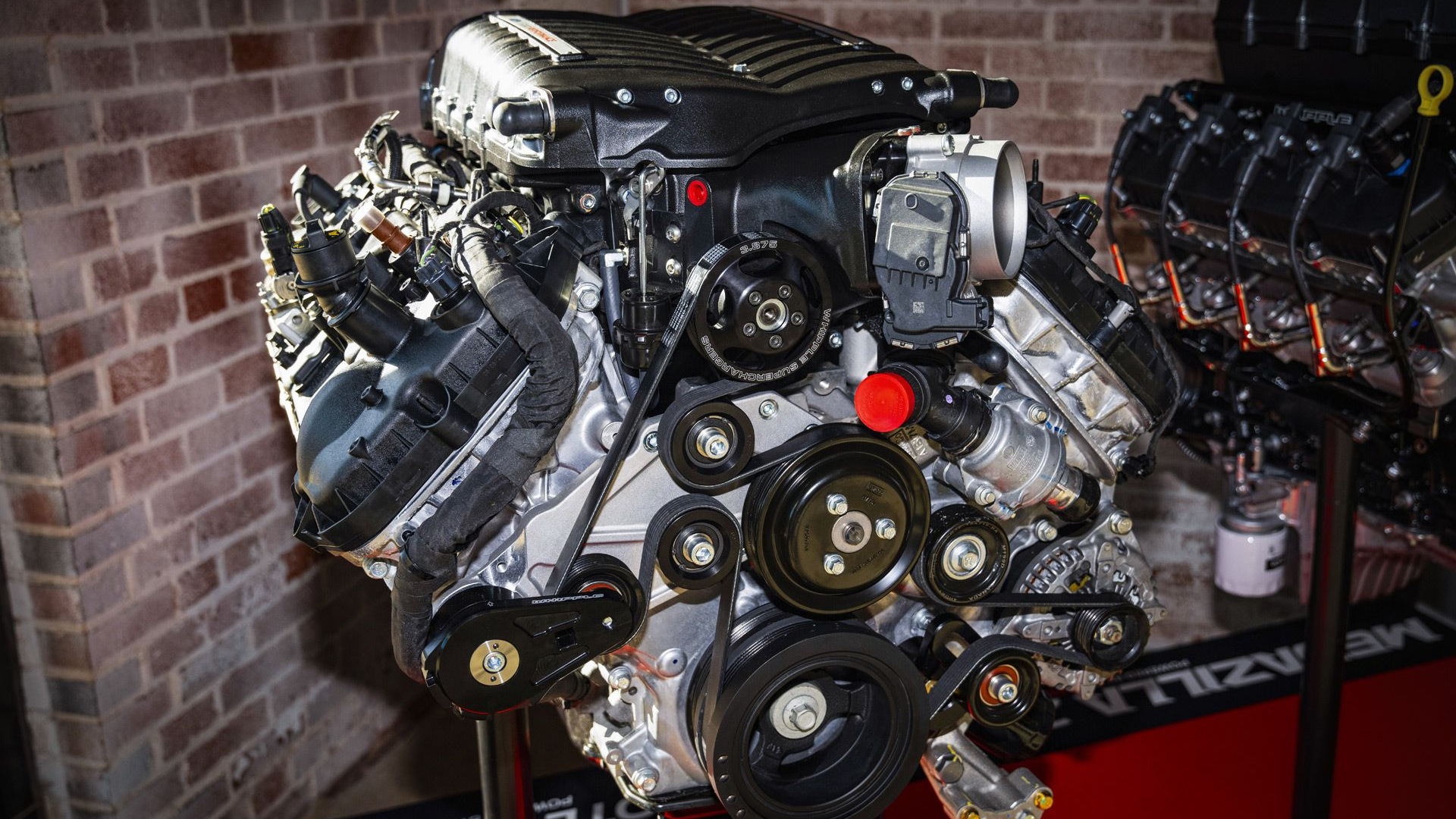 Ford supercharges the Megazilla V-8 to over 1,000 hp