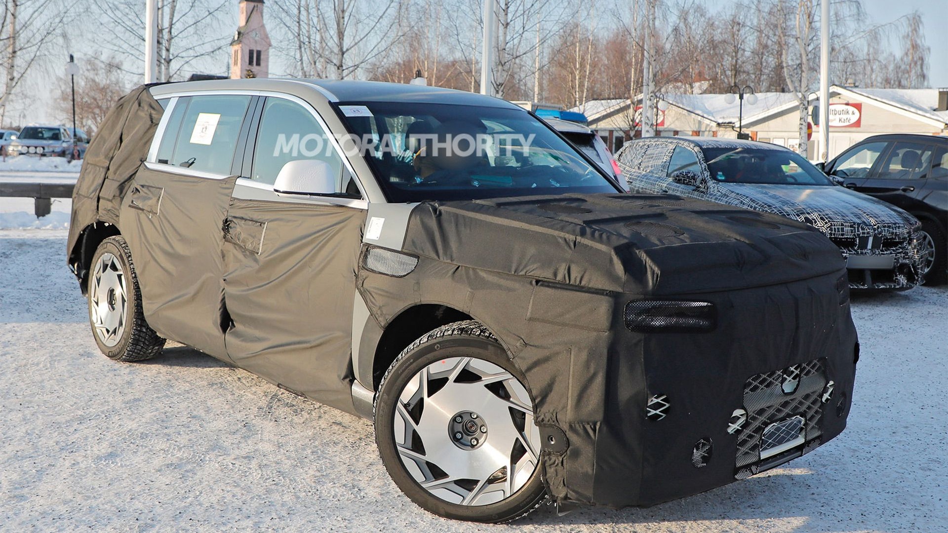 2027 Genesis GV90 spied with Neolun concept-inspired design