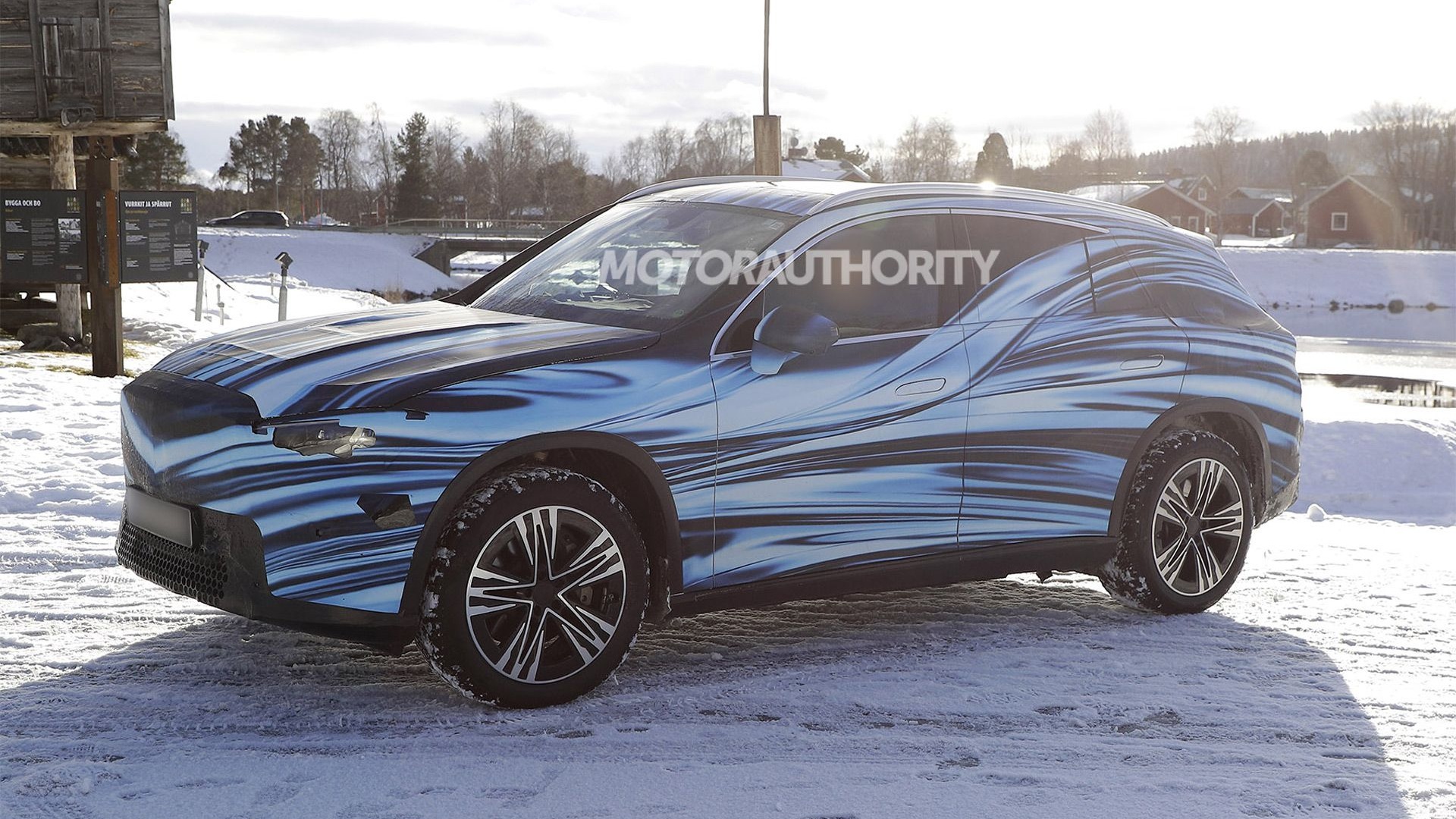 2027 Mercedes-Benz GLC-Class EV spotted again