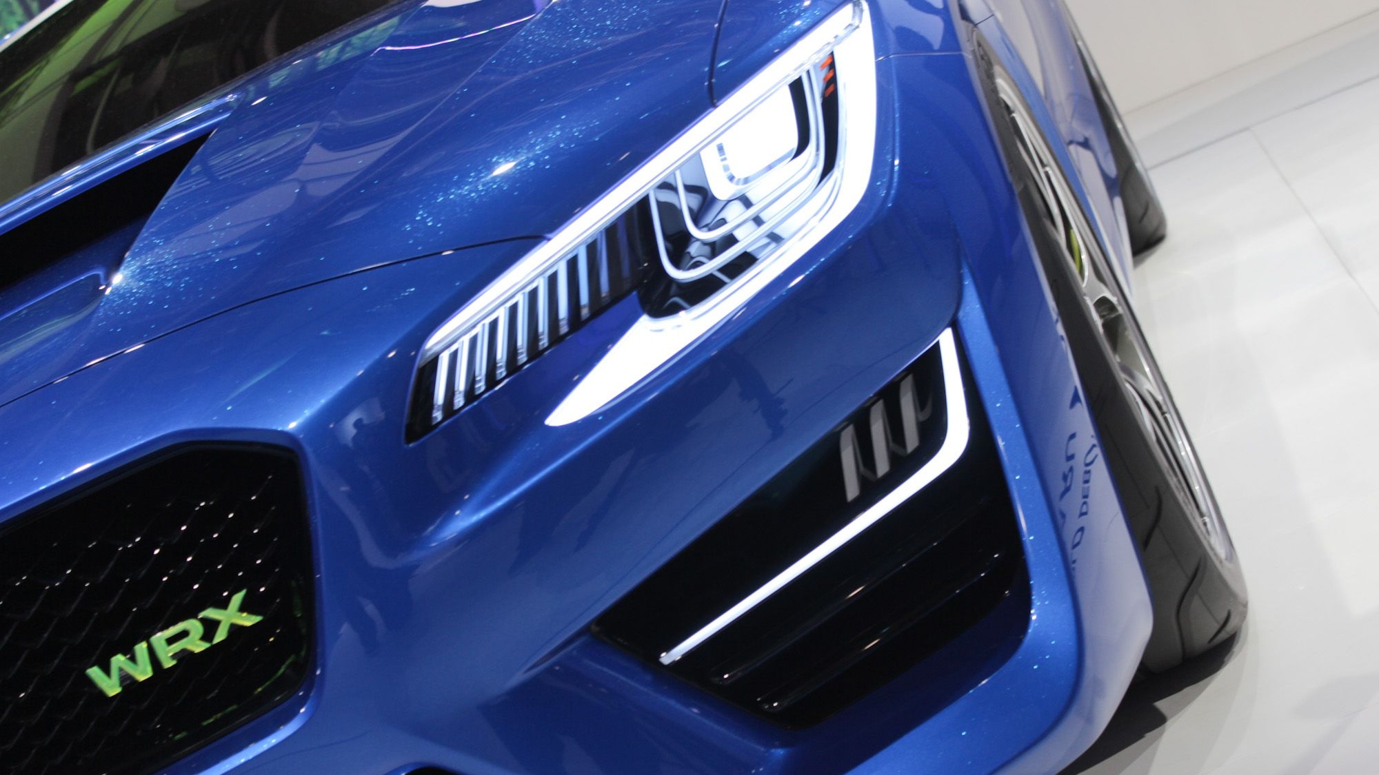 2013 Subaru WRX Concept: New York Auto Show Live Shots