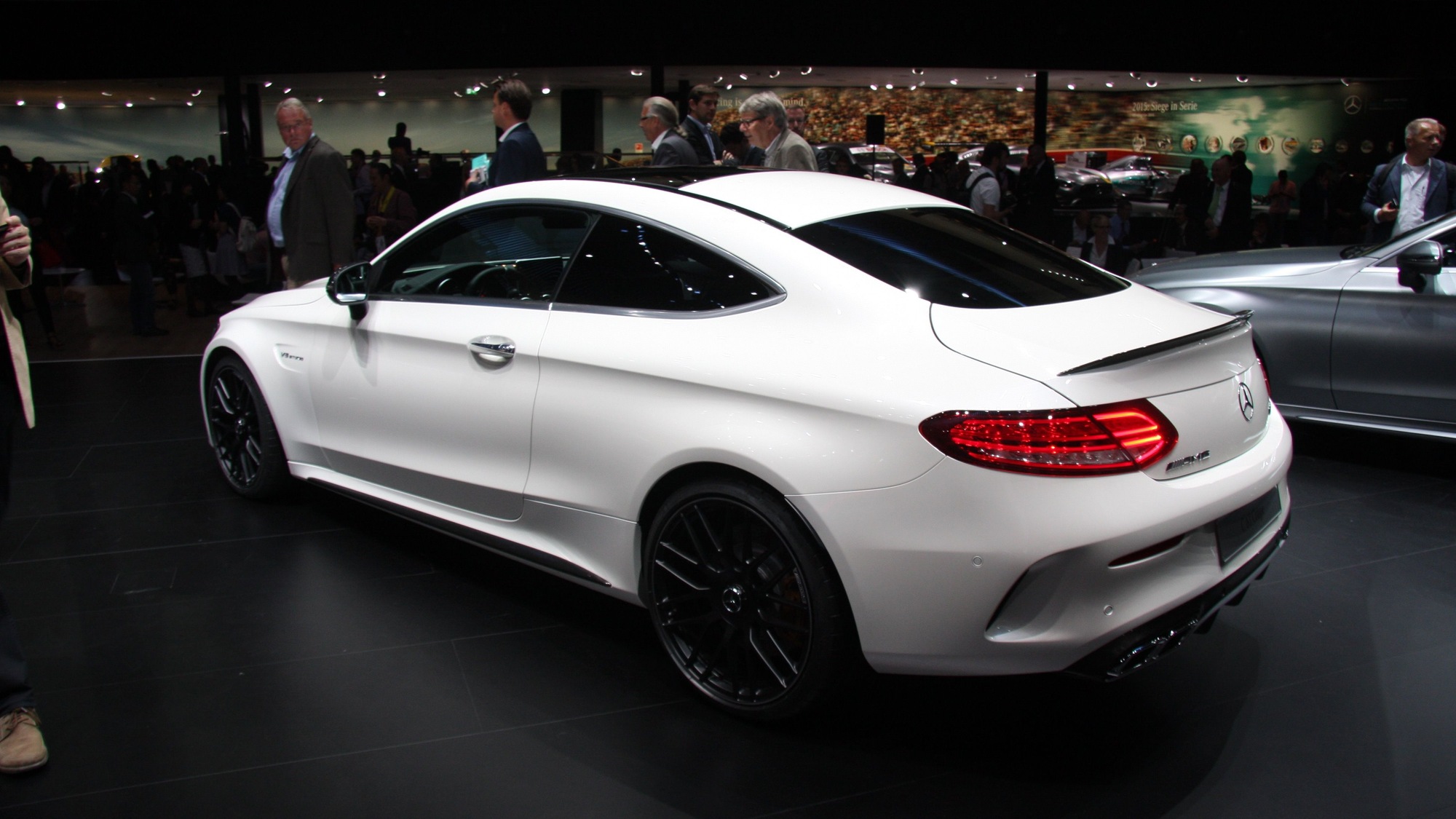 2017 Mercedes-AMG C63 Coupe: 2015 Frankfurt Auto Show Live Photos & Video