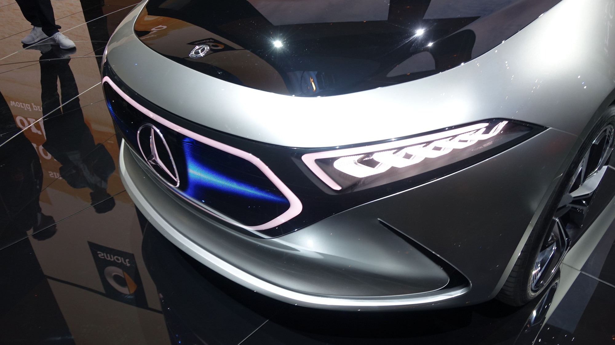 Mercedes unveils EQA compact electric car concept in Frankfurt