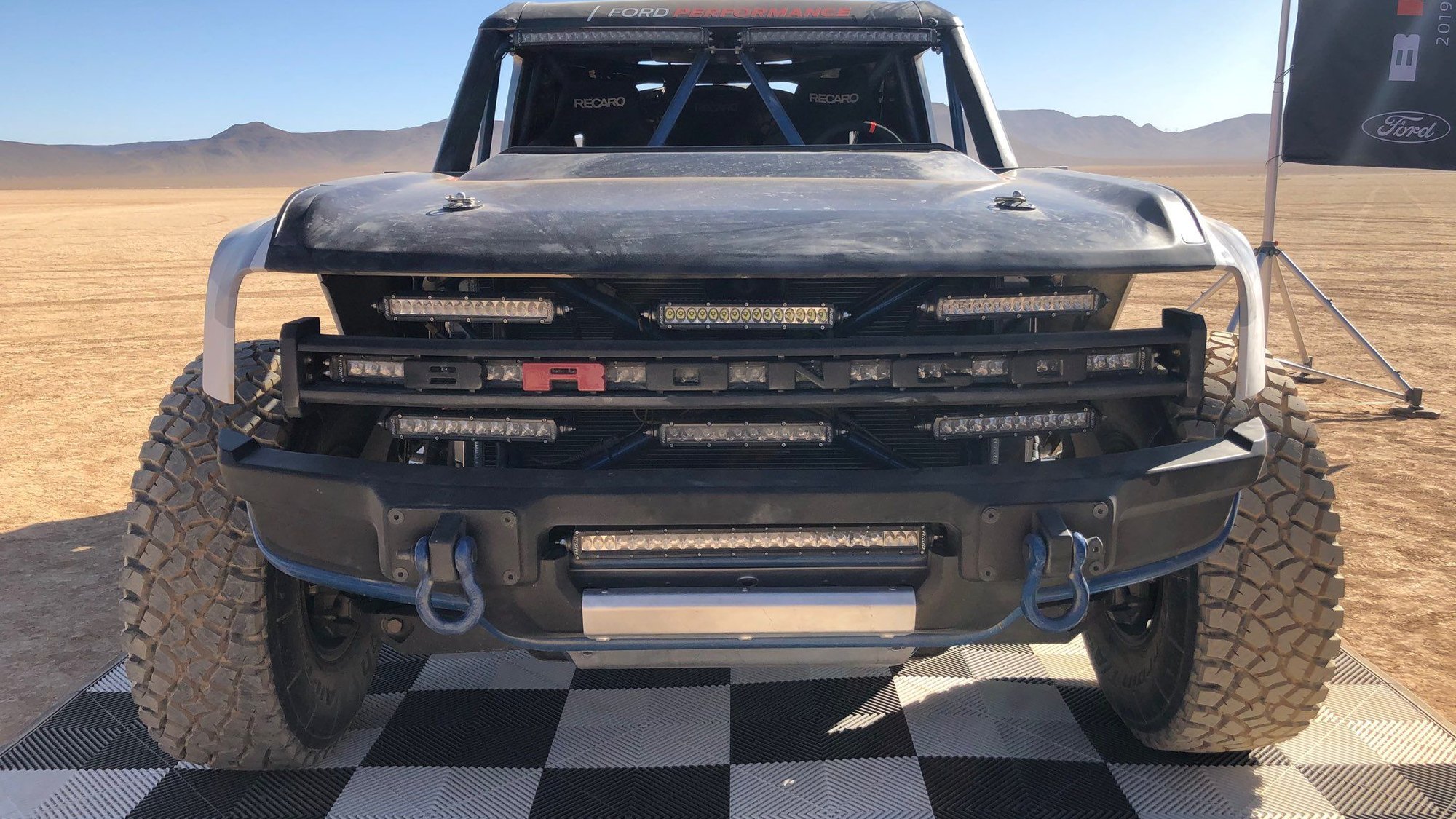2021 Ford Bronco previewed by Bronco R race prototype, based on Ranger ...