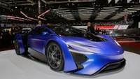 China's Techrules unveils turbine-equipped electric supercar