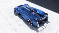 Alpine Alpenglow Hy6 concept packs 730-hp hydrogen V-6