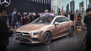 Mercedes-Benz A-Class sedan debuts in Beijing