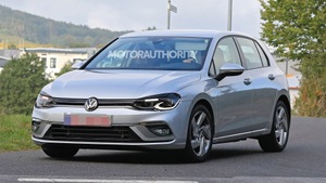 2020 Volkswagen Golf GTE spy shots