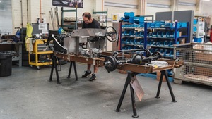 Morgan built its last steel chassis after 84 years