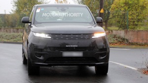 Video shows 2026 Range Rover Sport Electric testing at the 'Ring