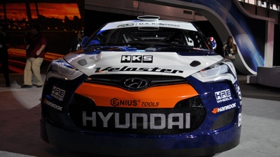 2012 Veloster Rally Car Live Photos: 2011 Chicago Auto Show