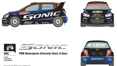 The Newest Global RallyCross Car Is A ... Chevy Sonic?