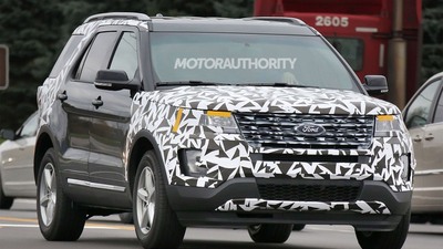 2016 Ford Explorer Spy Shots