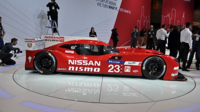 Front-Wheel-Drive Nissan GT-R LM NISMO LMP1 Preview And Live Shots: Video