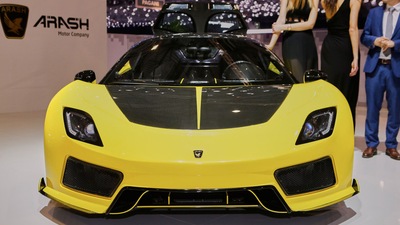 Arash AF8 Cassini debuts at 2016 Geneva Motor Show: Live photos