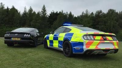 British police suit up with Ford Mustang GTs