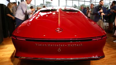Vision Mercedes-Maybach 6 concept is a mega electric coupe