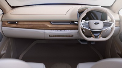 Tata shows E-Vision electric sedan concept in Geneva