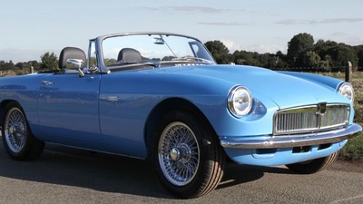 British firm revives a classic MG roadster with electric power