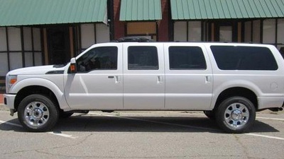 The Ford Excursion is still alive and it's available with six doors