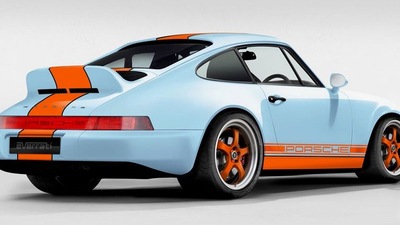 Electrify your Porsche 911 in stealth by giving it a Gulf Oil livery