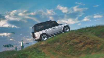 Mercedes CEO shows off electric G-Class' G-Turn maneuver