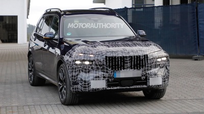 2023 BMW X7 spy shots and video: Heavy styling update set for big SUV