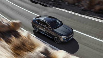 Redesigned 2024 Mercedes-Benz GLC-Class Coupe debuts