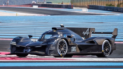 US-bound Alpine starts testing A424 LMDh racer