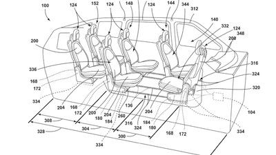 Ford designing reconfigurable seating arrangements for car seats