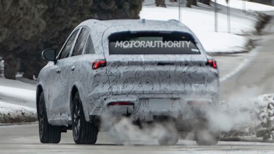 2026 Infiniti QX65 coupe-like SUV spied for first time