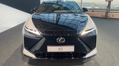 2026 Lexus RZ 550e F Sport adds power, simulated gear shifts